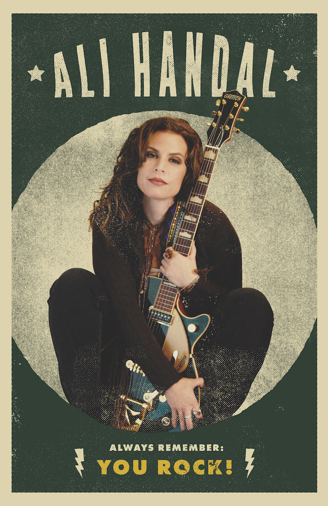 "You Rock" Signed 11 X 17 Poster – Ali Handal